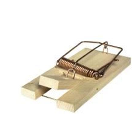 Piège rats en bois