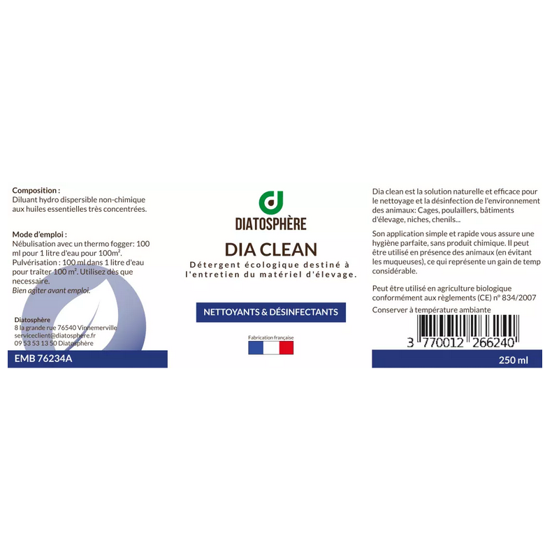 Nettoyant super puissant pour l'habitat des animaux